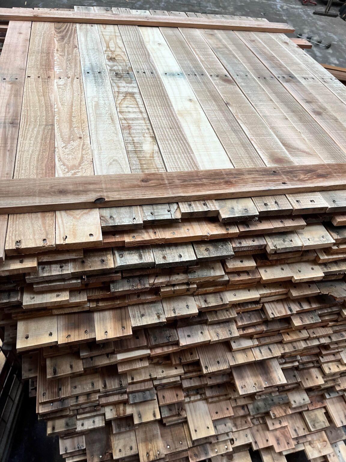 Reclaimed Pallet Wood - Timber Cladding - Funky Timber®