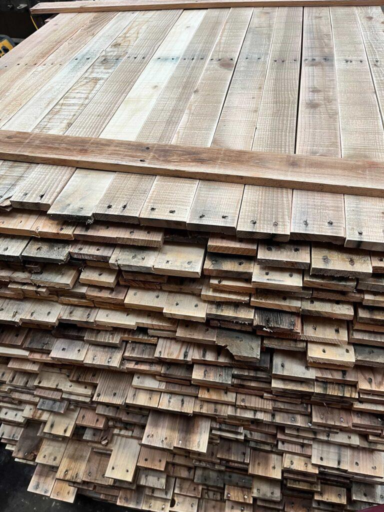 Reclaimed Pallet Wood - Timber Cladding - Funky Timber®